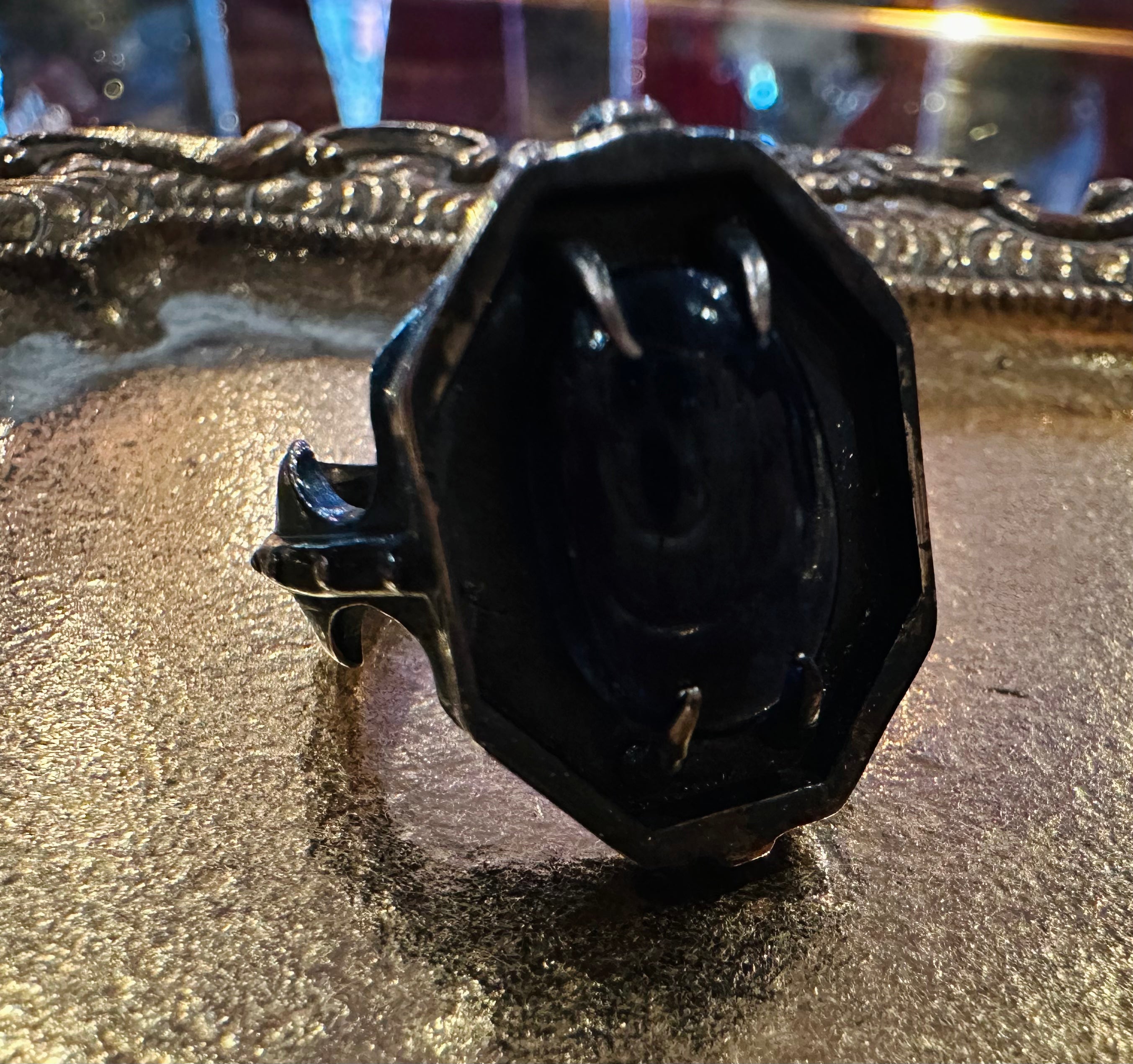 Kyanite Citadel Ring in Sterling Silver by Julian the 2nd